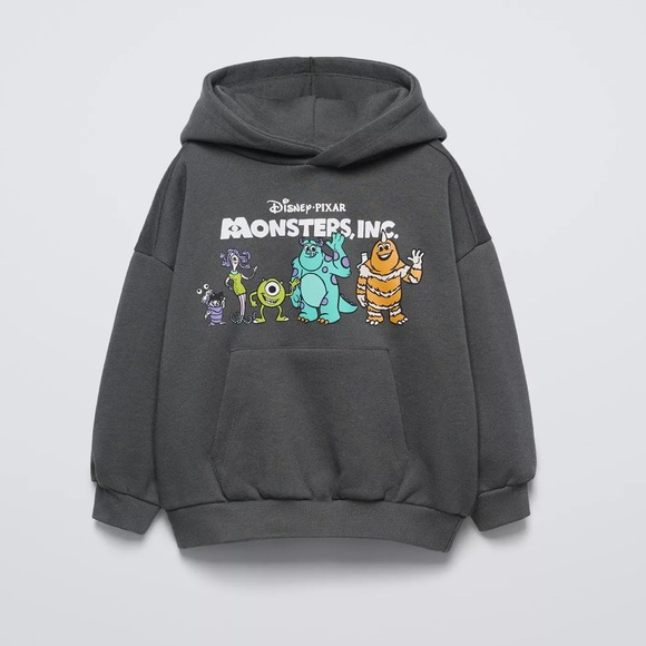 Zara | Shirts & Tops | Zara Kids Disney Pixar Monsters Inc Hooded ...